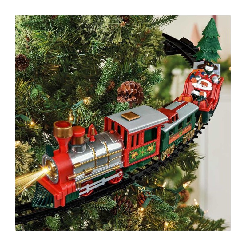 Christmas Tree Train Set